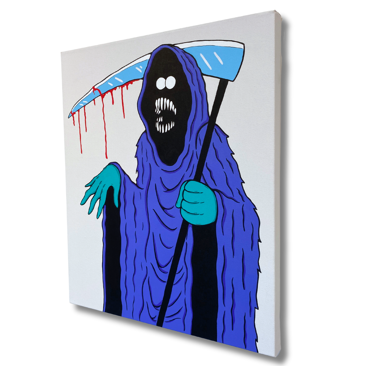 CREEPER REAPER CANVAS PAINTING – BAKERZDUZEN